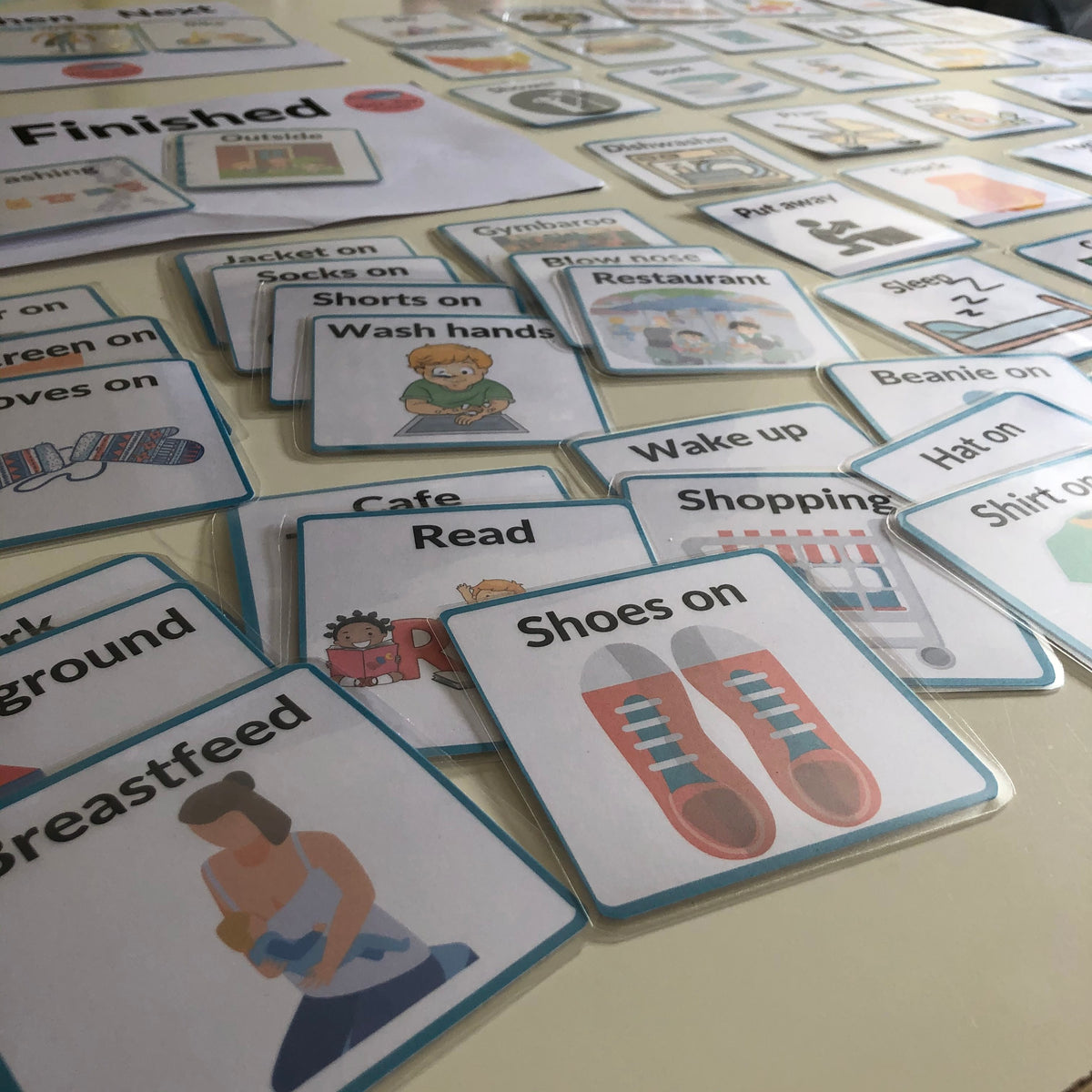 First-Then Visual Schedule - PDF – makeplaycreate